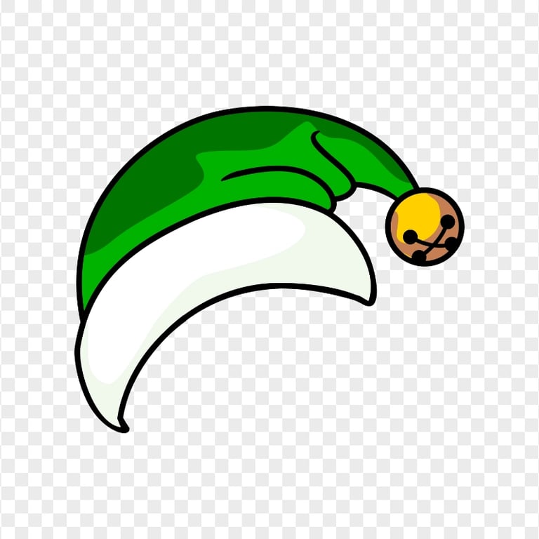 Elf Santa Green Cartoon Hat HD PNG | Citypng