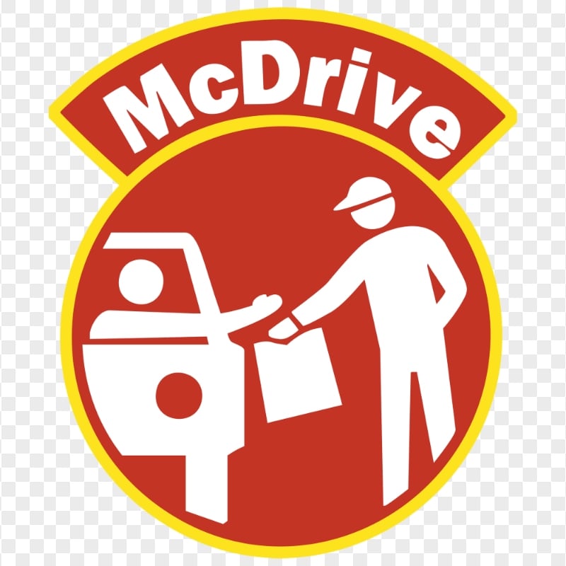 HD McDonalds McDrive Vector Logo Sign Icon PNG Image | Citypng