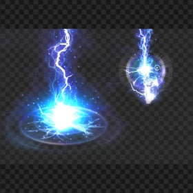 Light Blue Sparkles Glowing Splash Effect FREE PNG | Citypng