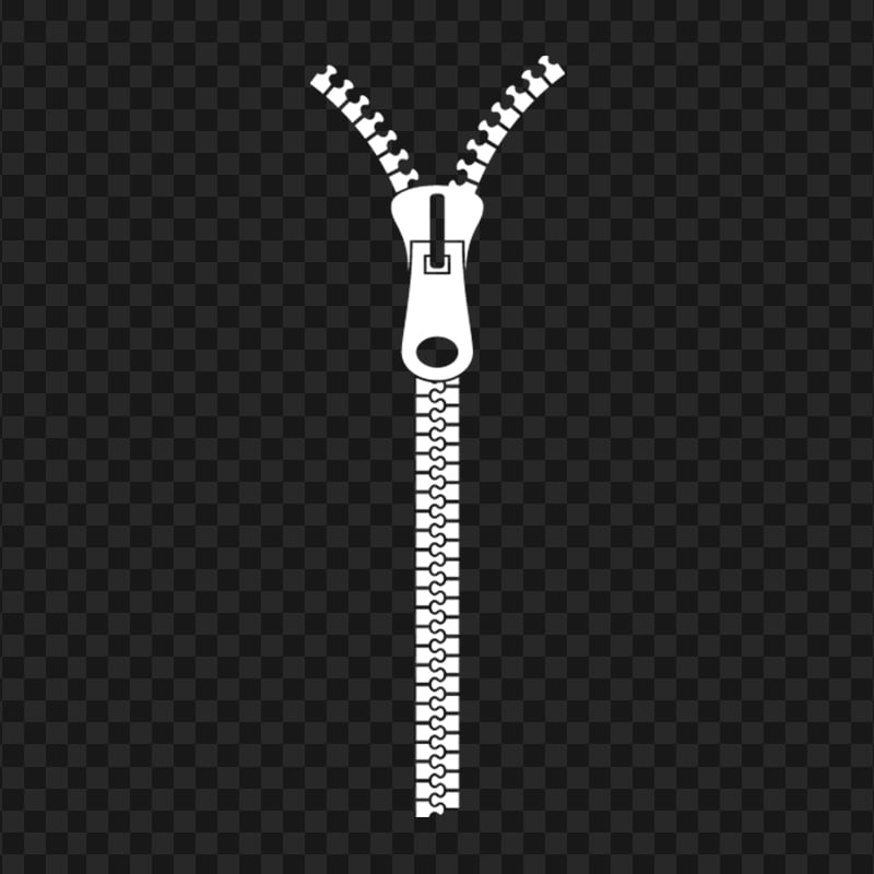 White Zipper Icon PNG | Citypng