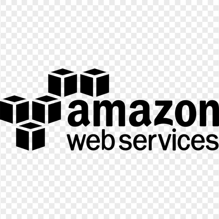 Black Amazon AWS Web Services Logo | Citypng