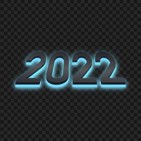HD Blue 3D 2022 Text Logo PNG | Citypng