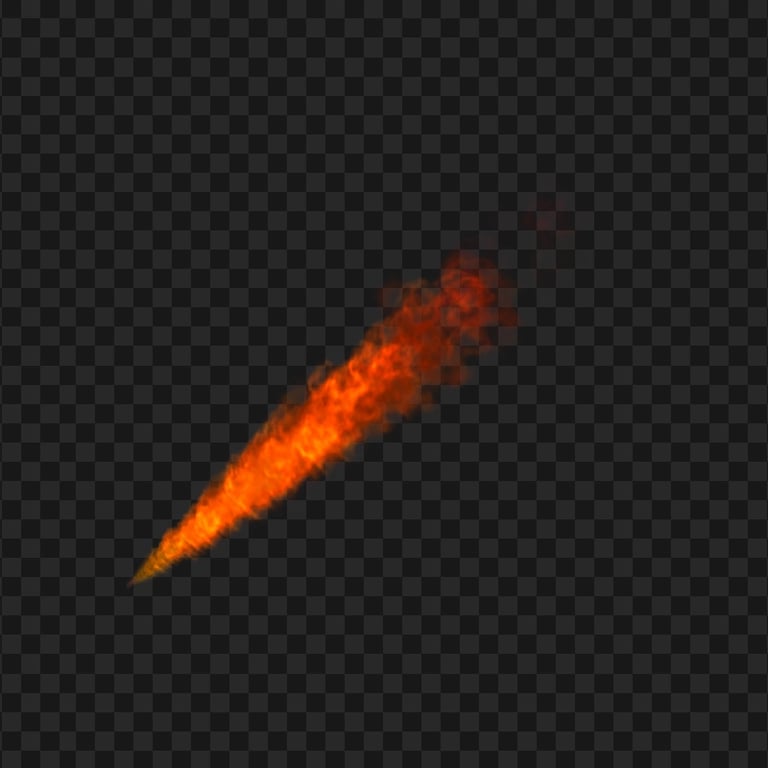 HD Fire Rocket Flame Exhaust Jet PNG | Citypng