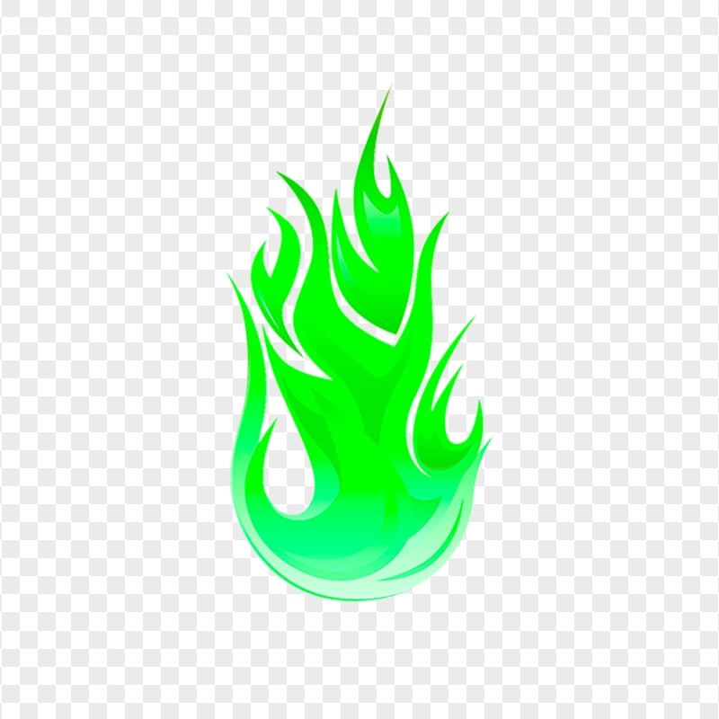 PNG Clipart Green Fire Flame Icon | Citypng