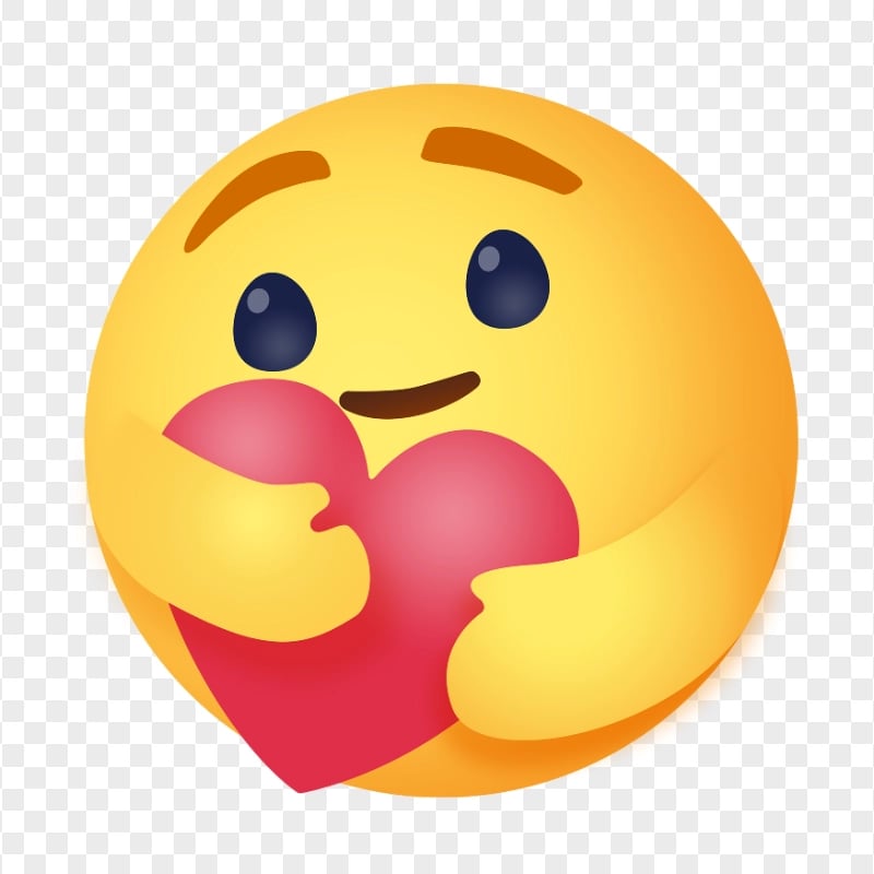 Yellow Care Facebook React Reaction Emoji Icon | Citypng