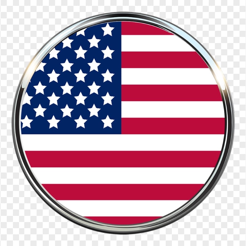 PNG United States US Round Flag Icon | Citypng