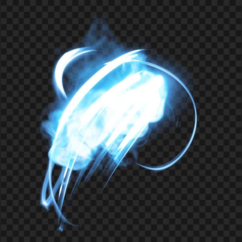 Blue Light Abstract Effect Transparent Background | Citypng