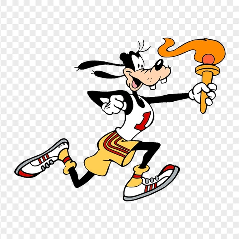 Transparent Goofy Running Olympic Games | Citypng