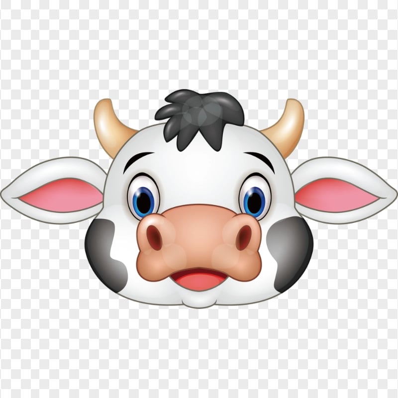 Animated Cow Face