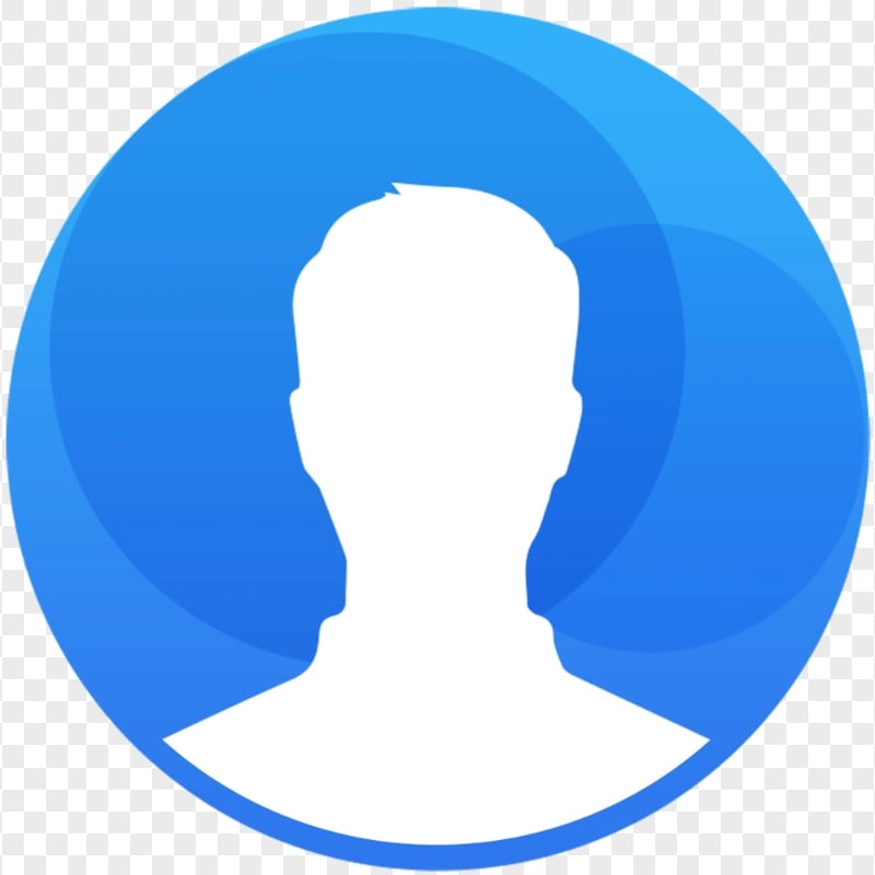 User Profile Icon Blue