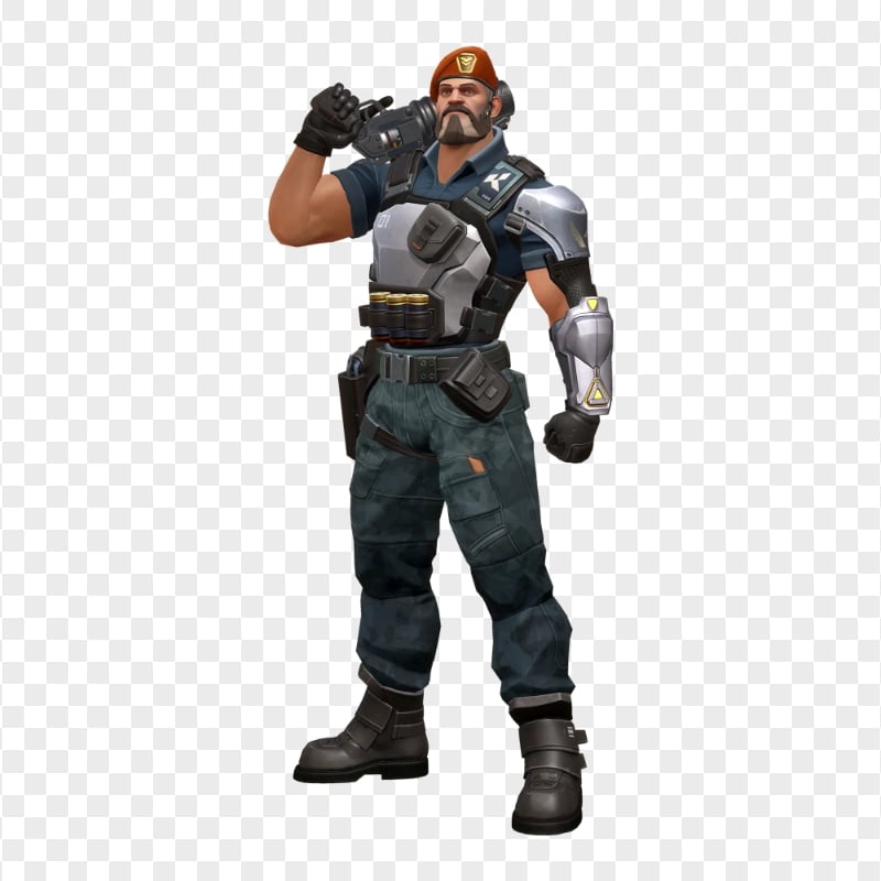 HD Standing Brimstone Valorant Agent Character PNG | Citypng