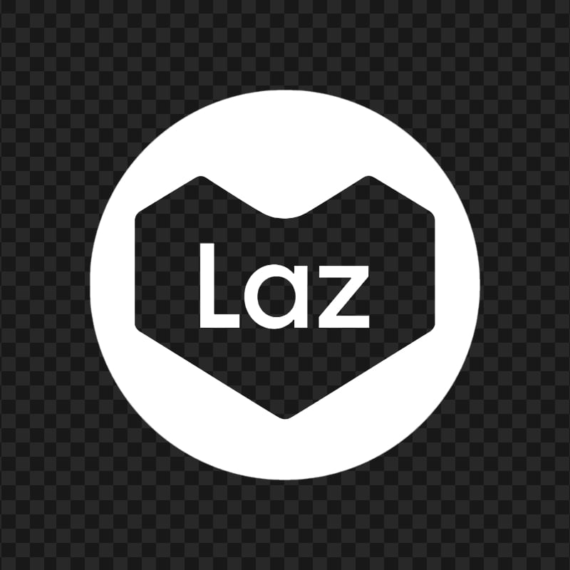 Lazada Laz Round White Icon PNG | Citypng