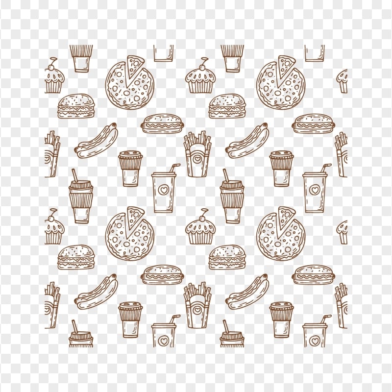 Food Pattern Background