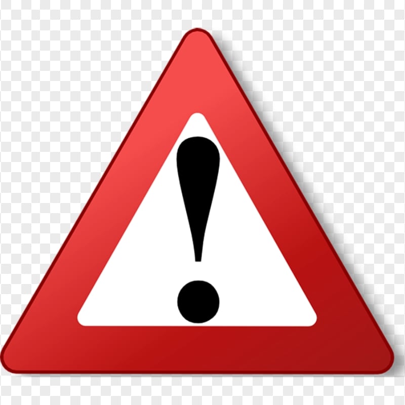 Download Triangle Exclamation Mark Icon PNG | Citypng