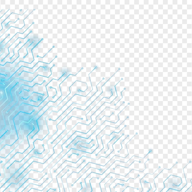 HD Blue Circuit Board Transparent PNG | Citypng