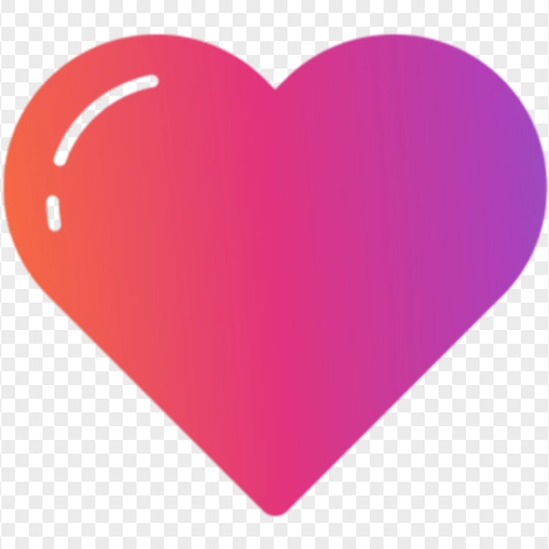 Heart Instagram Colors Gradient | Citypng