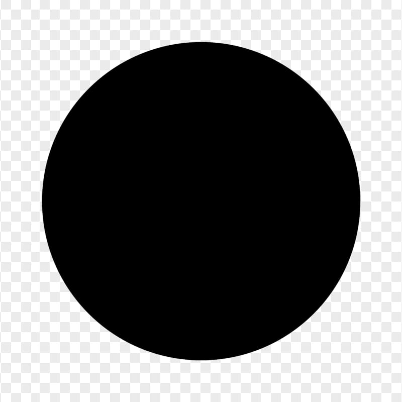 Black Circle Transparent