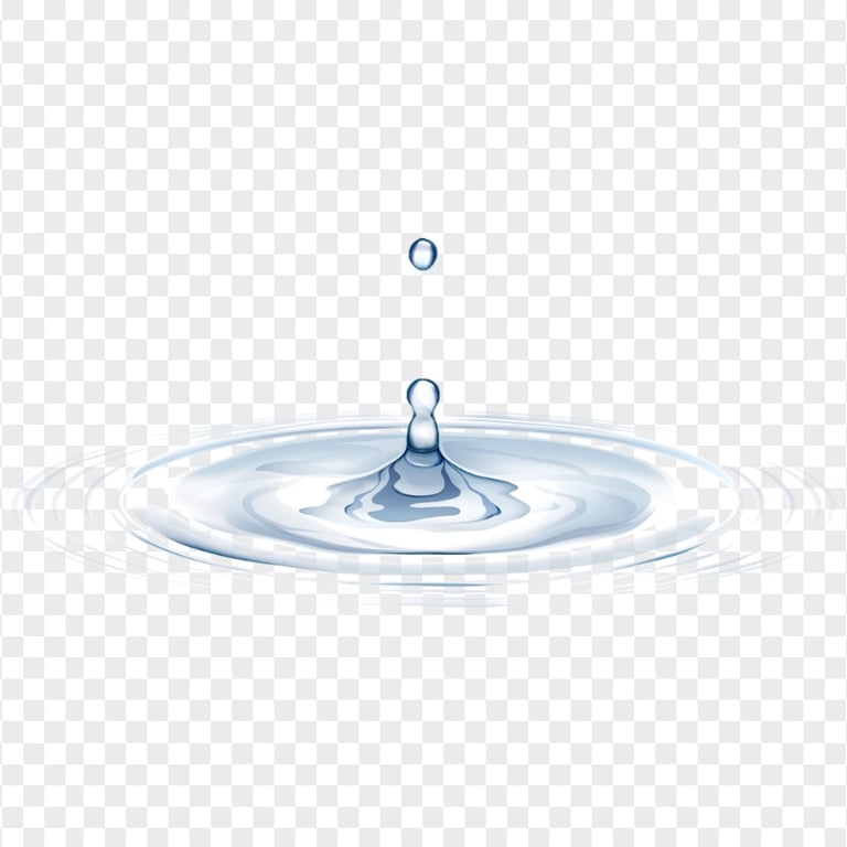 HD Water Drop Puddle Ripple Effect PNG | Citypng