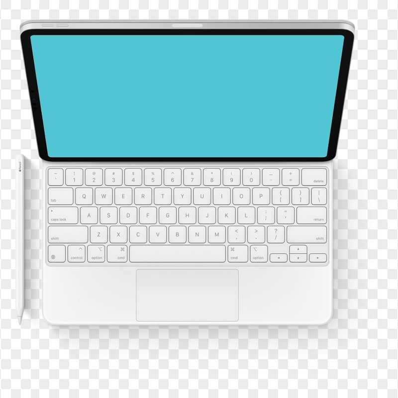 HD iPad Pro Top View Mockup PNG | Citypng