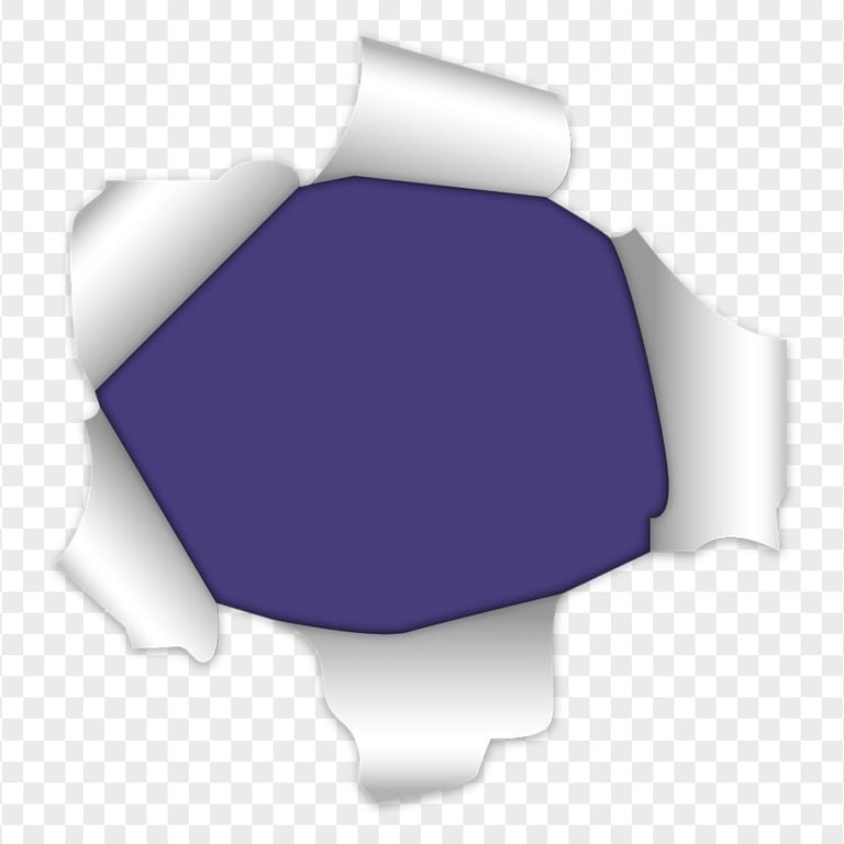 HD Purple Tear Scratch Hole Paper PNG | Citypng
