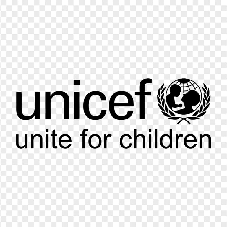 UNICEF Unite For Children White Logo HD PNG | Citypng