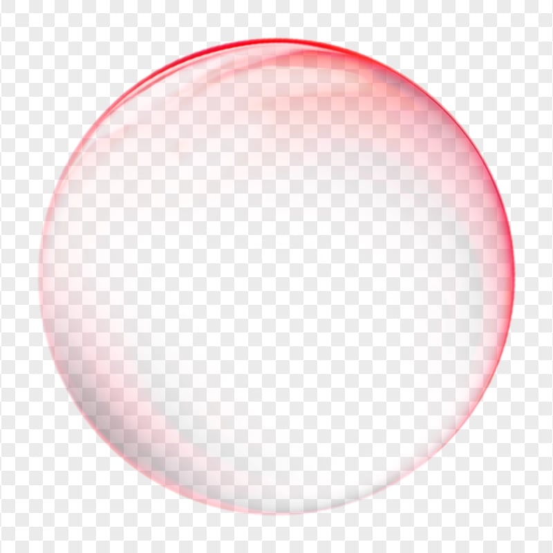 Red Bubble Circle PNG Image | Citypng