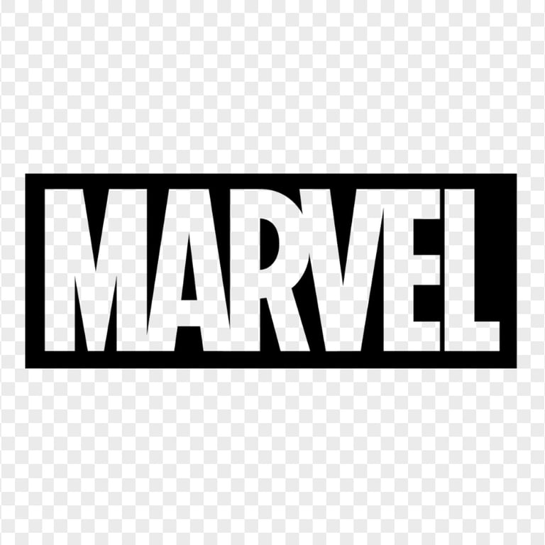 HD Marvel Black Logo Transparent PNG | Citypng