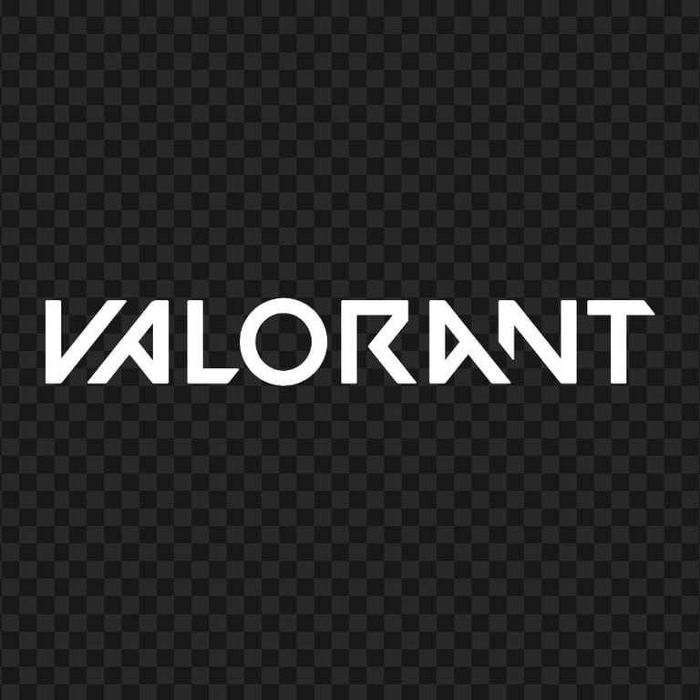 HD Valorant White Text Logo PNG | Citypng