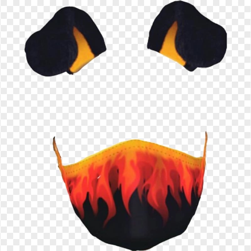 Snapchat Dog Surgical Mask Filter Ears PNG Image | Citypng