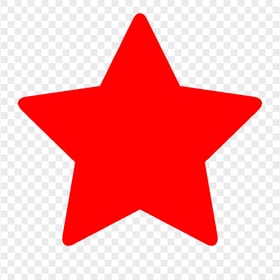 PNG Glowing Red Star Neon | Citypng