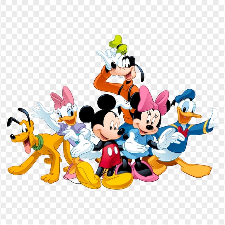Minnie Mouse, Donald, Mickey Mouse Characters PNG | Citypng