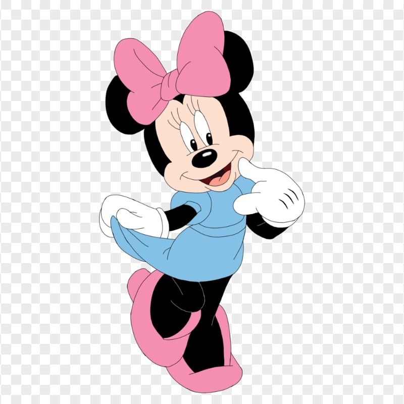 HD Minnie Mouse Character Cute Pose PNG | Citypng