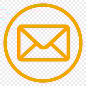 Transparent Mail Email Address Round Outline Dark Blue Icon | Citypng