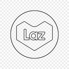 Lazada Laz Square Black Icon FREE PNG | Citypng