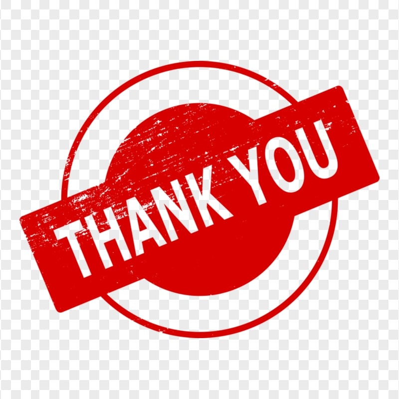 HD Thank You Stamp PNG | Citypng
