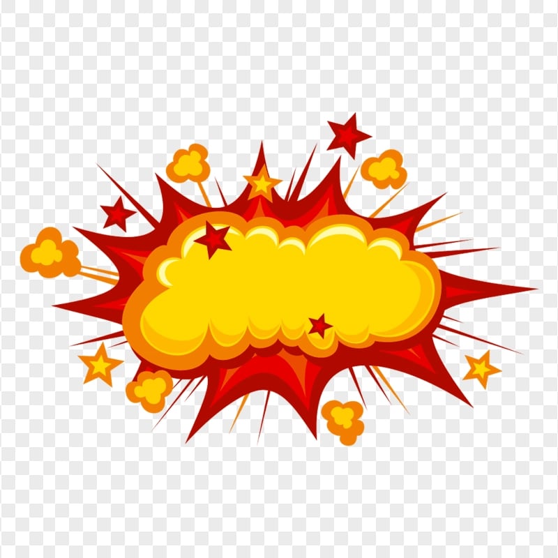 PNG Comic Cartoon Explosion | Citypng
