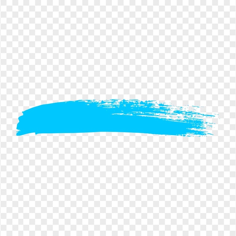 Blue Paint Brush Effect PNG | Citypng