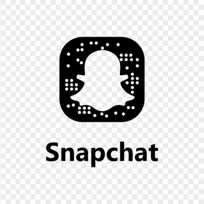 Snapchat Black Outline Logo Code Icon UI SVG PNG Image | Citypng