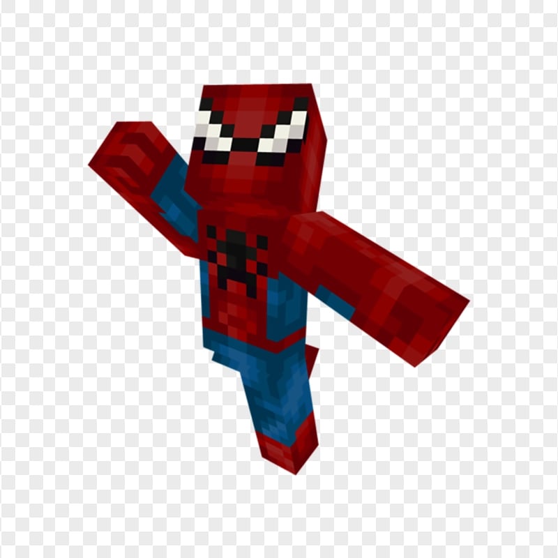 HD Spiderman minecraft PNG | Citypng