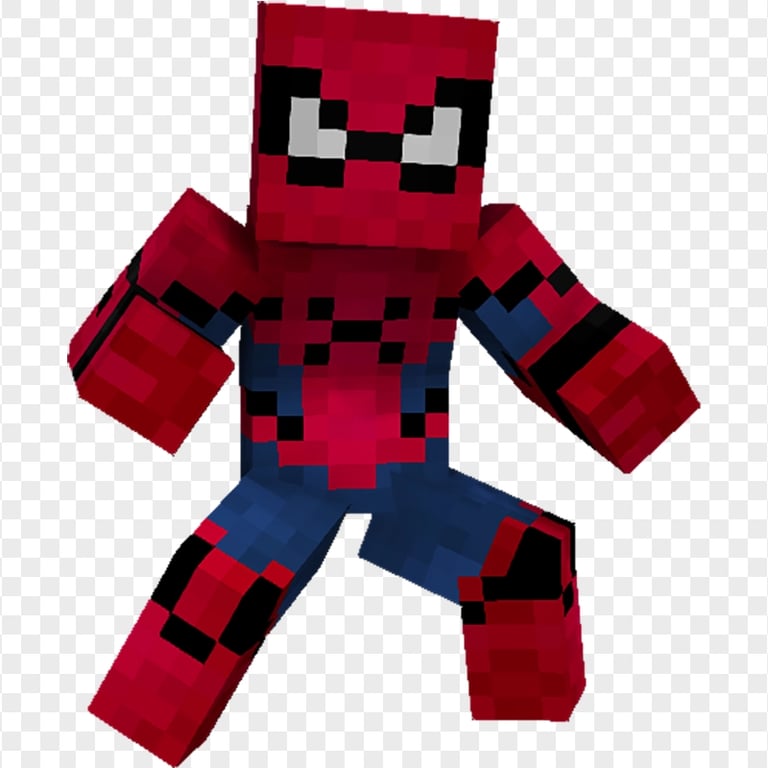 HD Spider man minecraft PNG | Citypng
