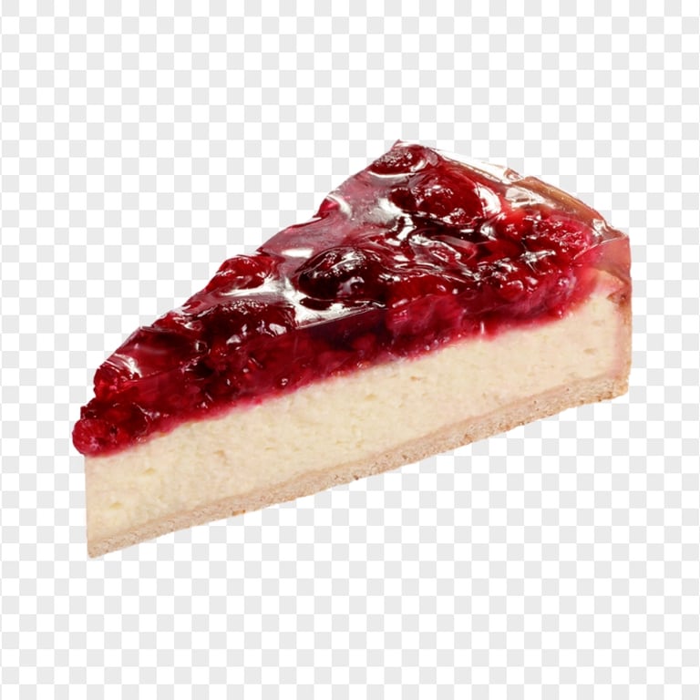 Tasty Cheesecake with Chocolat and Cherry HD Transparent PNG | Citypng