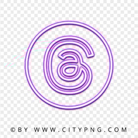 Threads Yellow Neon Social Media App Logo Icon PNG | Citypng
