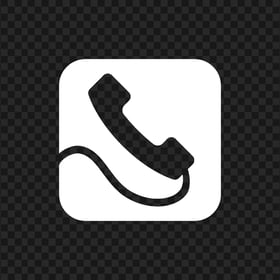 HD Grey Square Classic Phone Icon Transparent PNG | Citypng