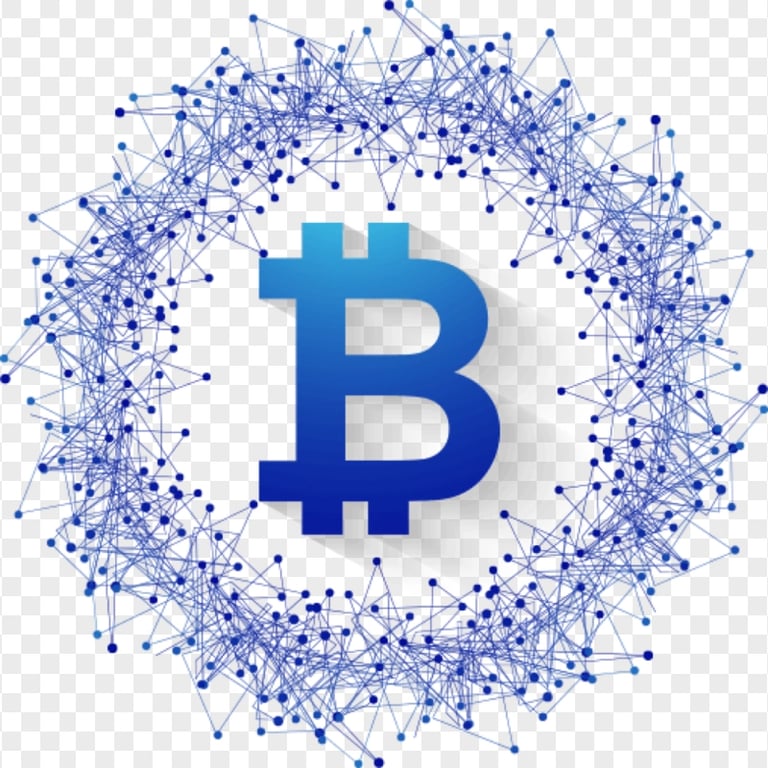 HD Btc Bitcoin Technology Blockchain PNG | Citypng