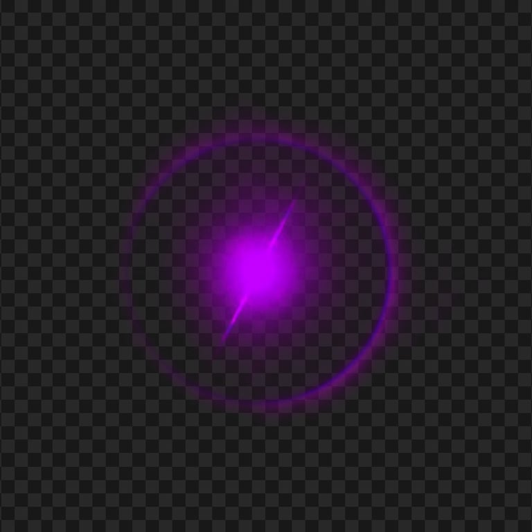 Download Purple Luminous Circle Effect PNG | Citypng
