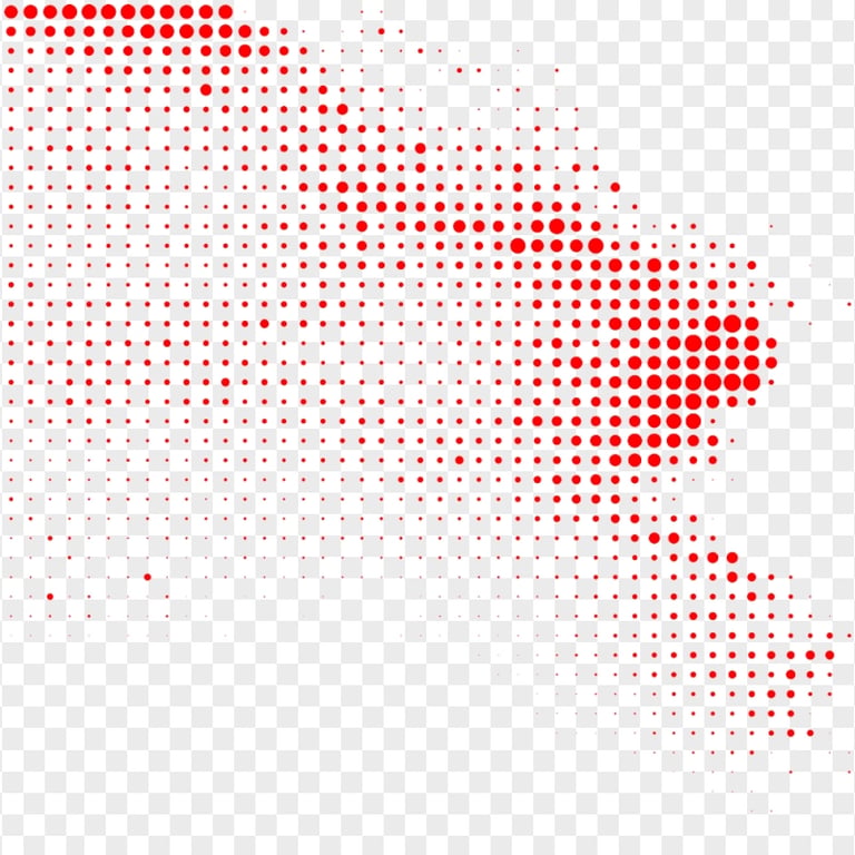 HD Red Halftone Abstract Background PNG | Citypng