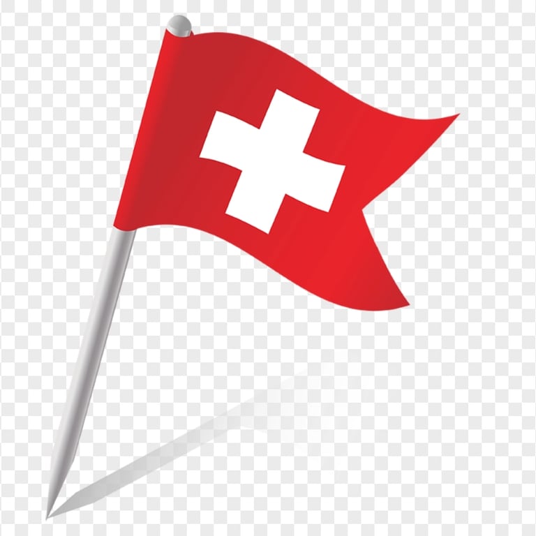 Wavy Switzerland Swiss Icon Flag PNG | Citypng