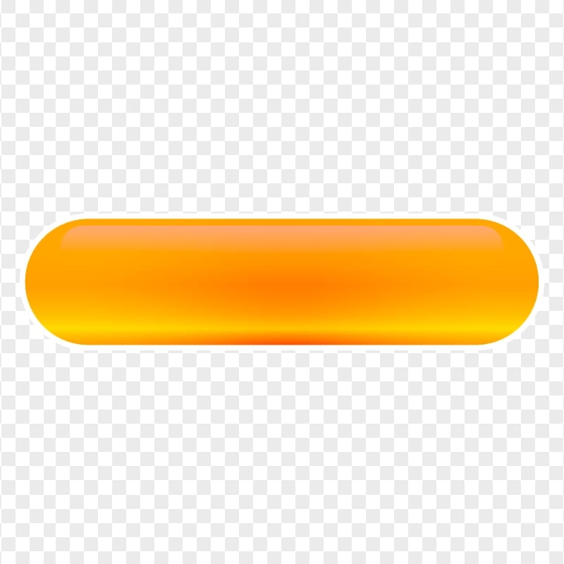 Glossy Orange Web Button PNG | Citypng