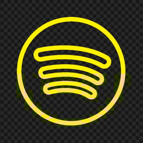 Spotify Yellow Logo Symbol Icon Transparent PNG | Citypng