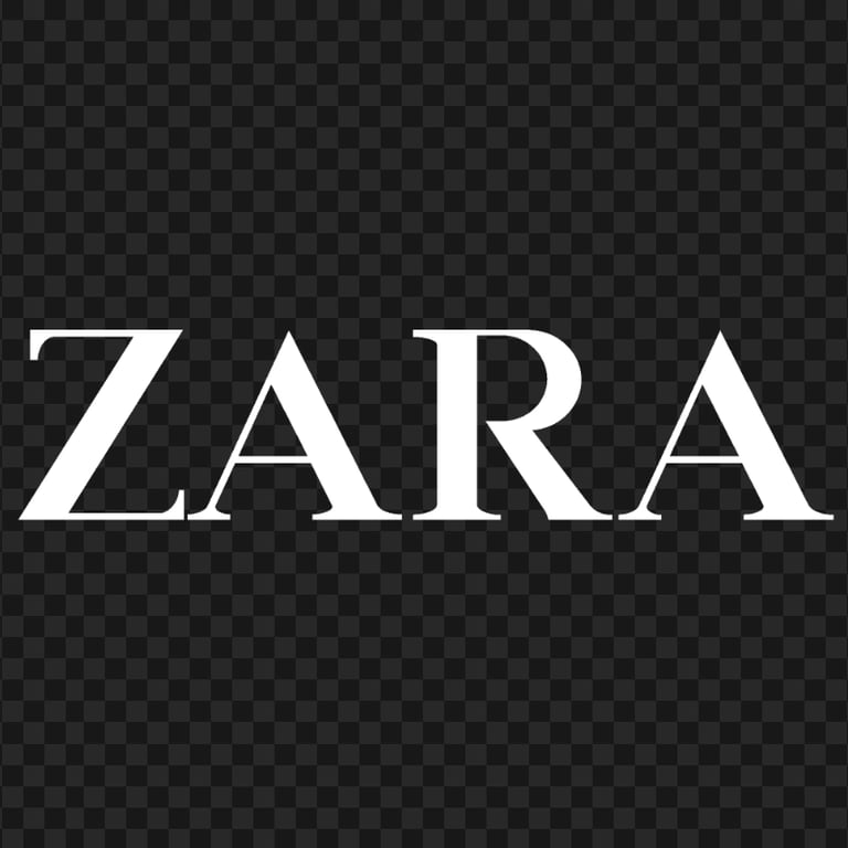 Zara White Logo Download PNG | Citypng
